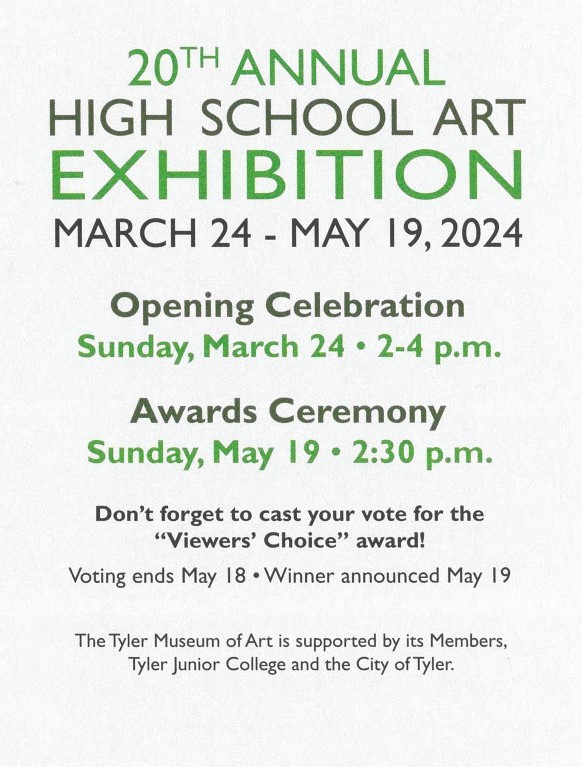 20th Annual High School Art Exhibition: Elements and Principles of ...