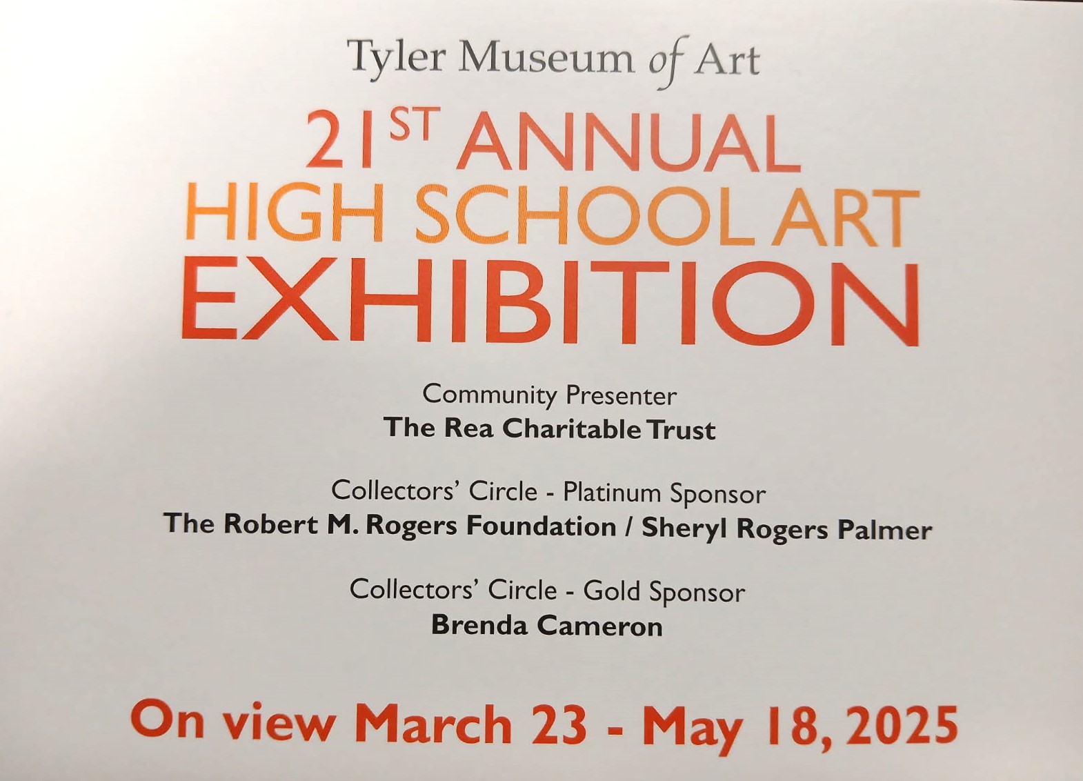 21st Annual High School Art Exhibition: Elements and Principles of ...